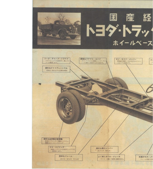 60014785 Toyoda Model G1 Truck 1st